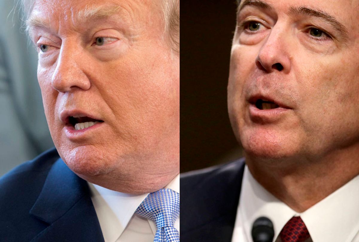 Donald Trump just contradicted himself on why he fired James Comey ... Donald Trump just contradicted himself on why he fired James Comey ...